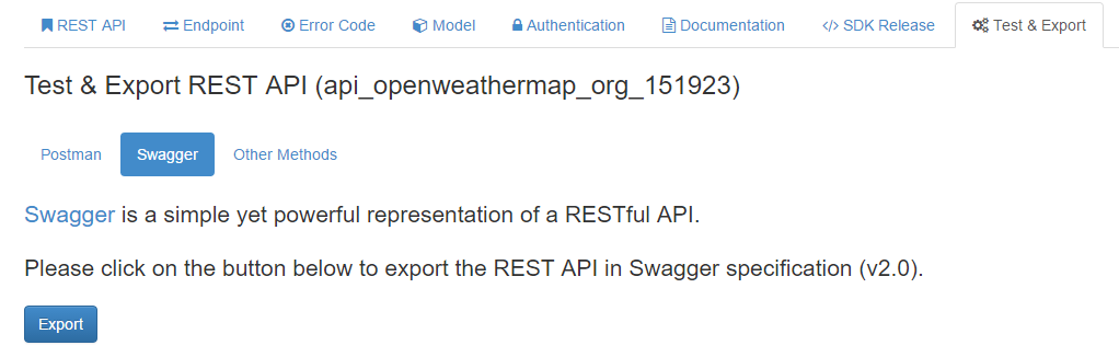 Generating a Swagger Descriptor for REST-based Services using RESTUnited.com | Community